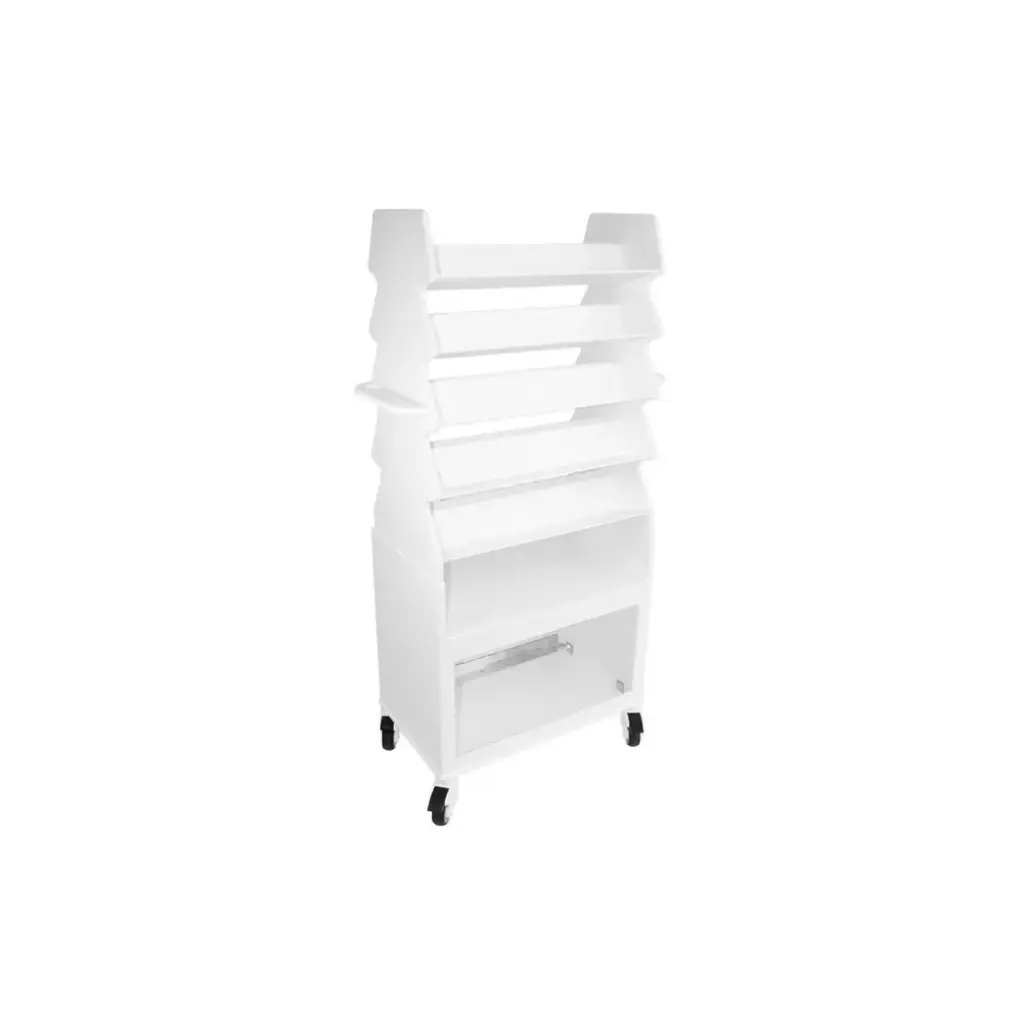 Tall Extra Wide Slanted Suture Cart | Scilogex