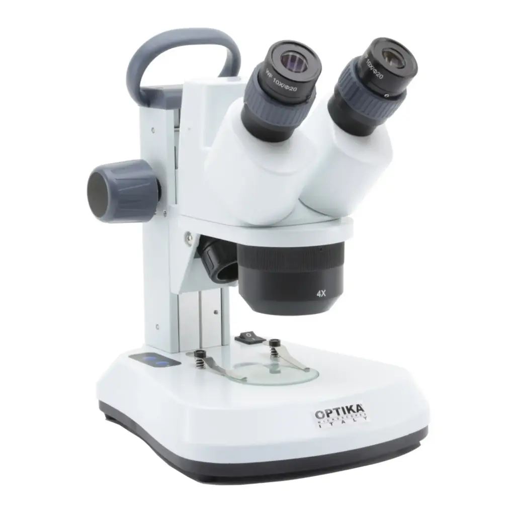 SFX Digital stereomicroscope, fixed arm, 10x20x40x, touch panel, LED Incident & transmitted ...