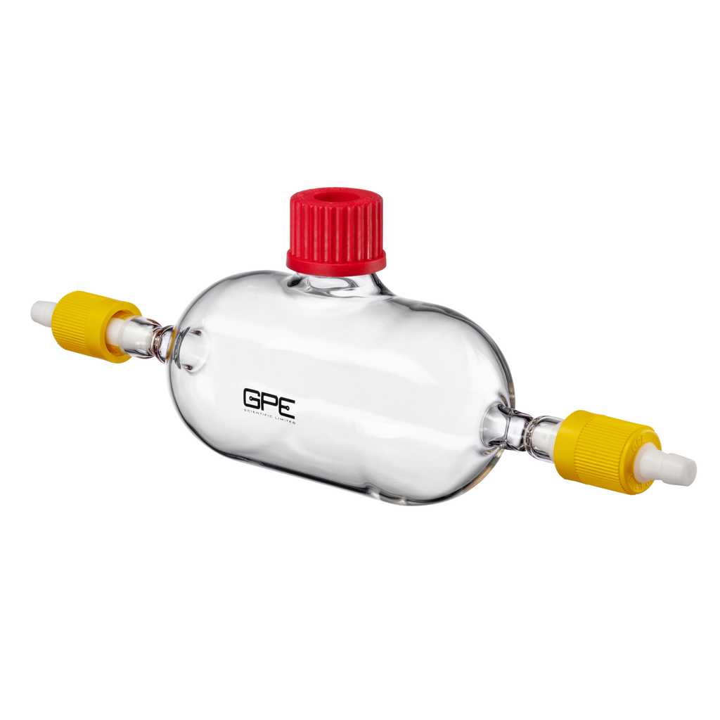 J Young Gas Sample Tube with O-Ring Taps and Septum | Scilogex