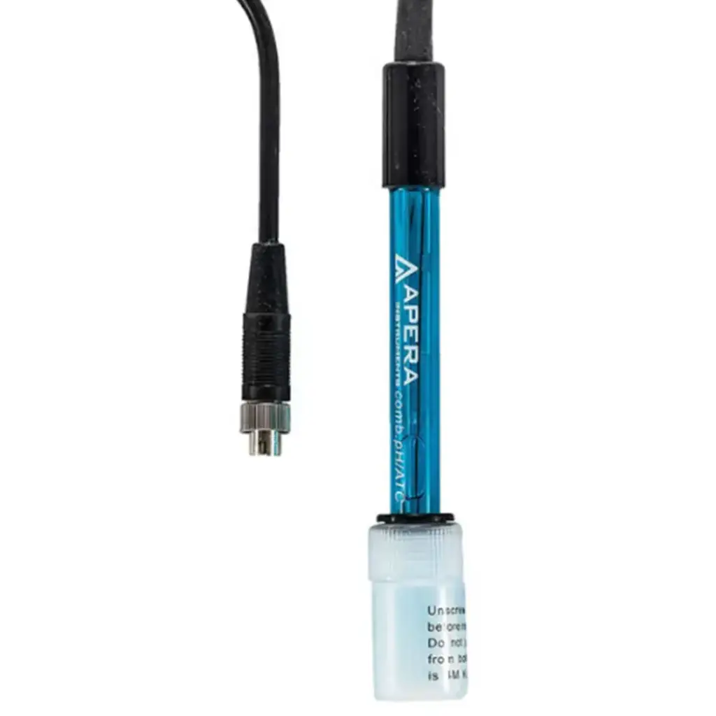 201T-S 3-in-1 pH/temperature Electrode, ATC enabled, 8-pin Connector ...
