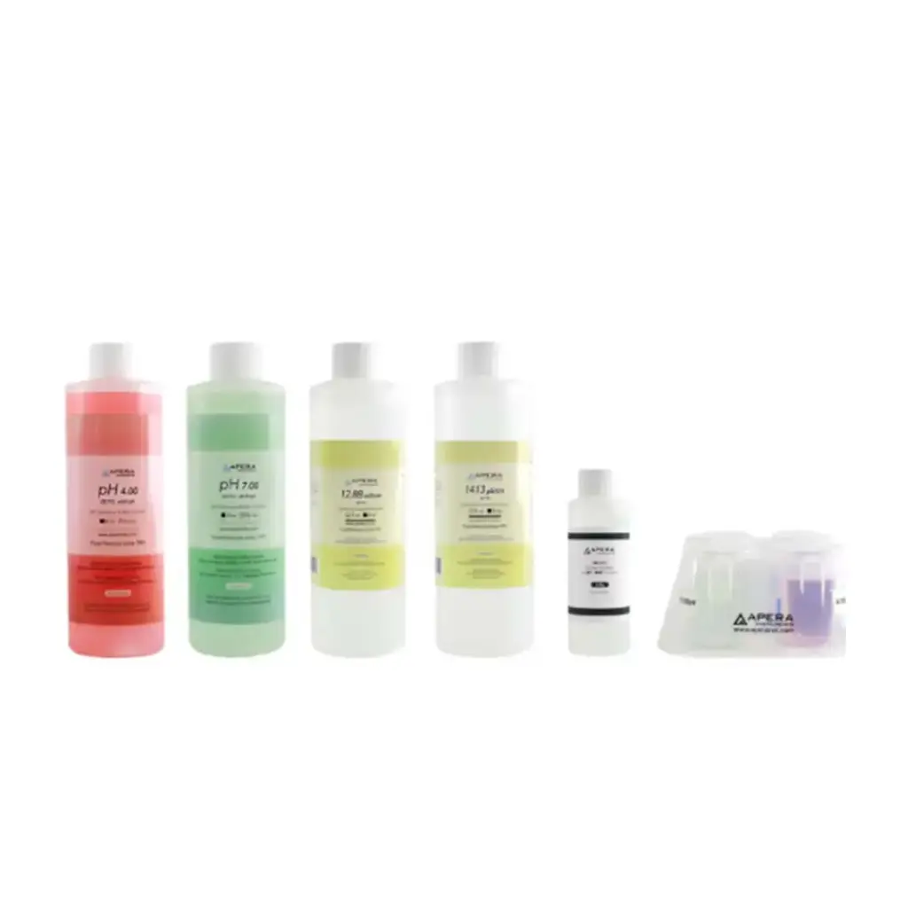 8oz pH/EC Calibration Solution Kit , 4oz Storage Solution for pH/ORP ...
