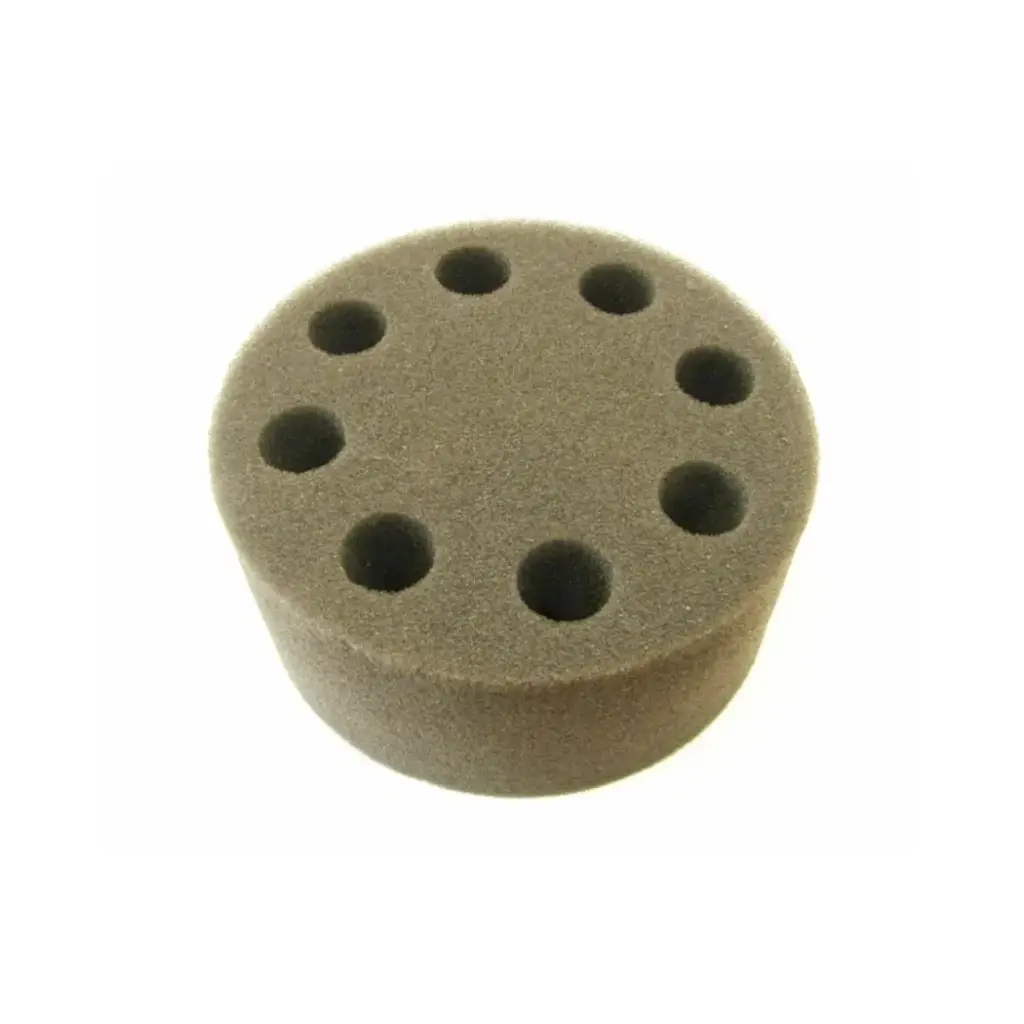 Foam Test Tube Insert for 8 test tubes Ø16mm | Scilogex