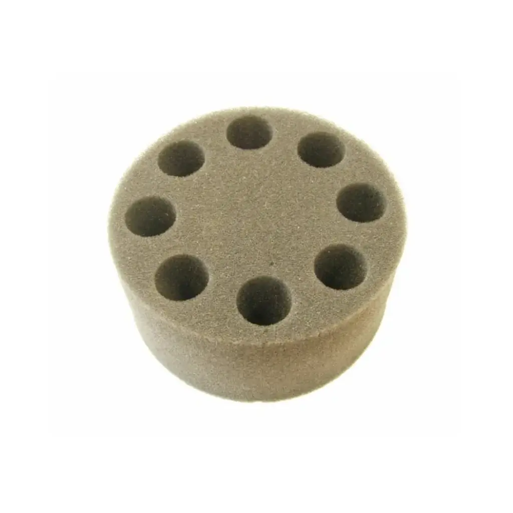 Foam Test Tube Insert for 8 test tubes Ø20mm | Scilogex